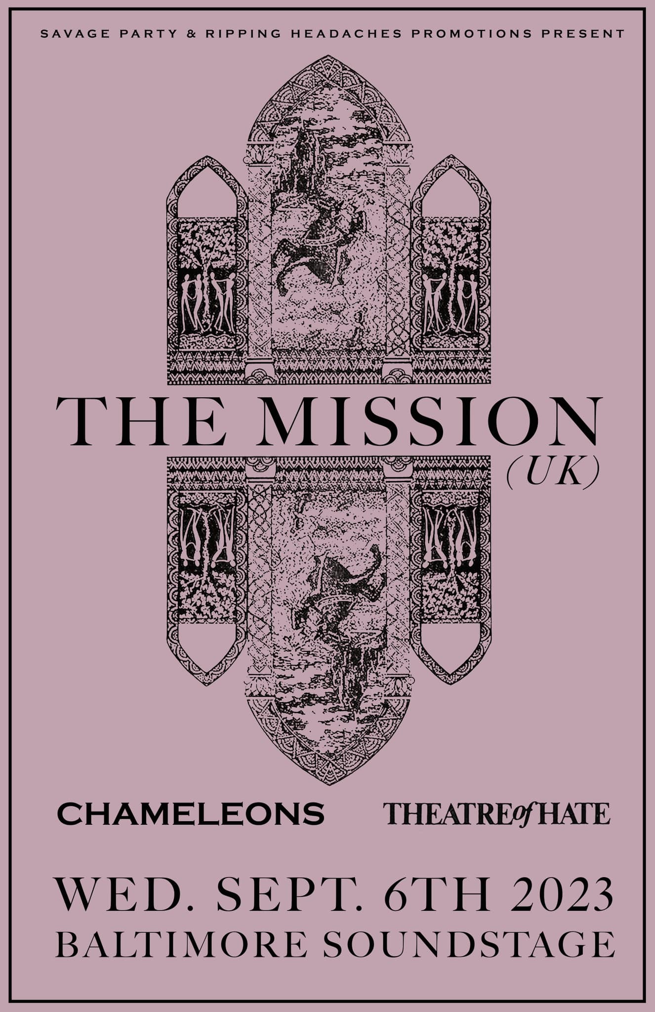 The Mission UK & Chameleons - Baltimore Soundstage