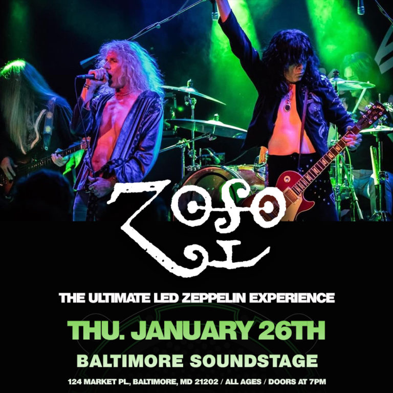 Zoso - A Tribute to Led Zeppelin - Baltimore Soundstage