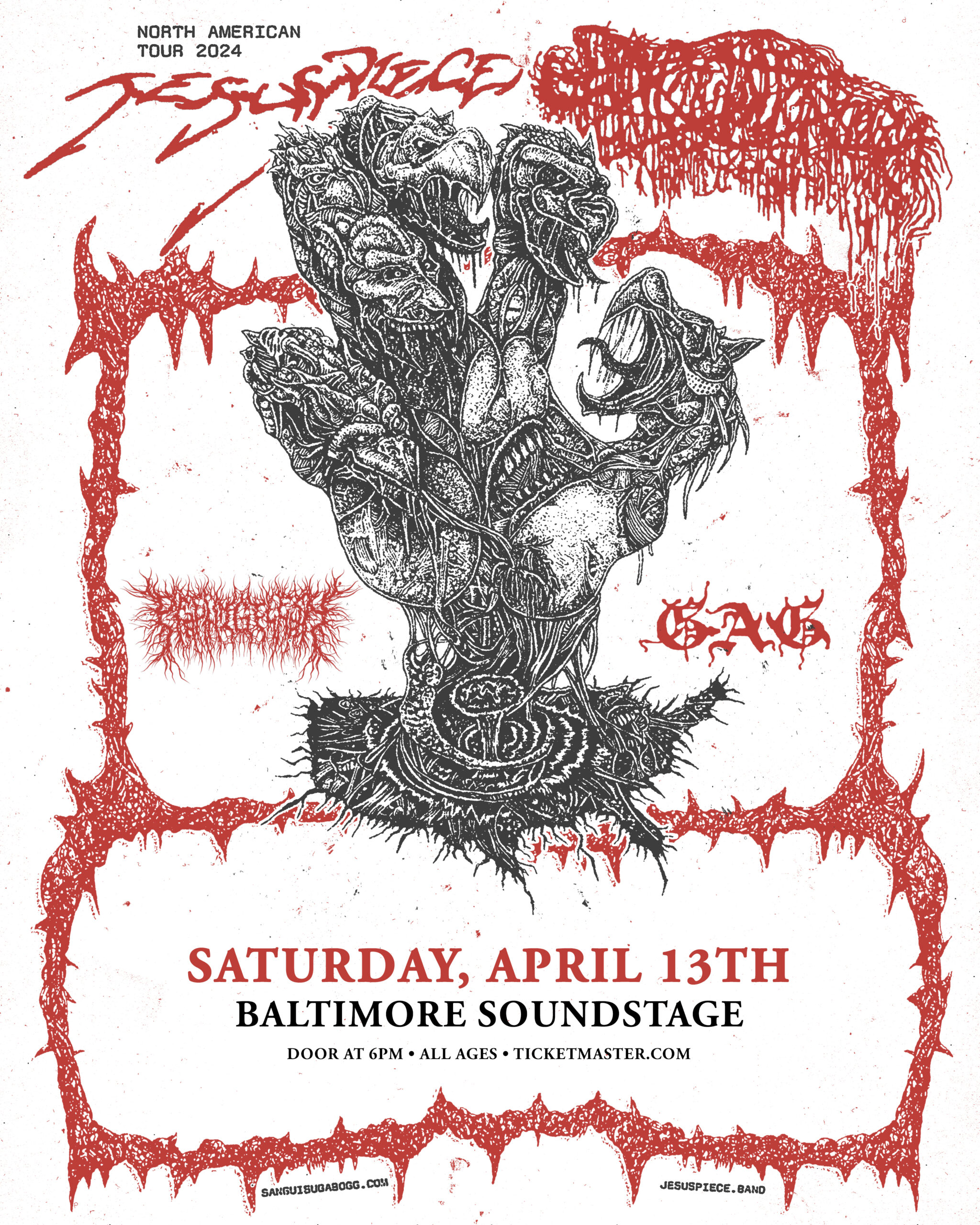 Sanguisugabogg/Jesus Piece - Baltimore Soundstage