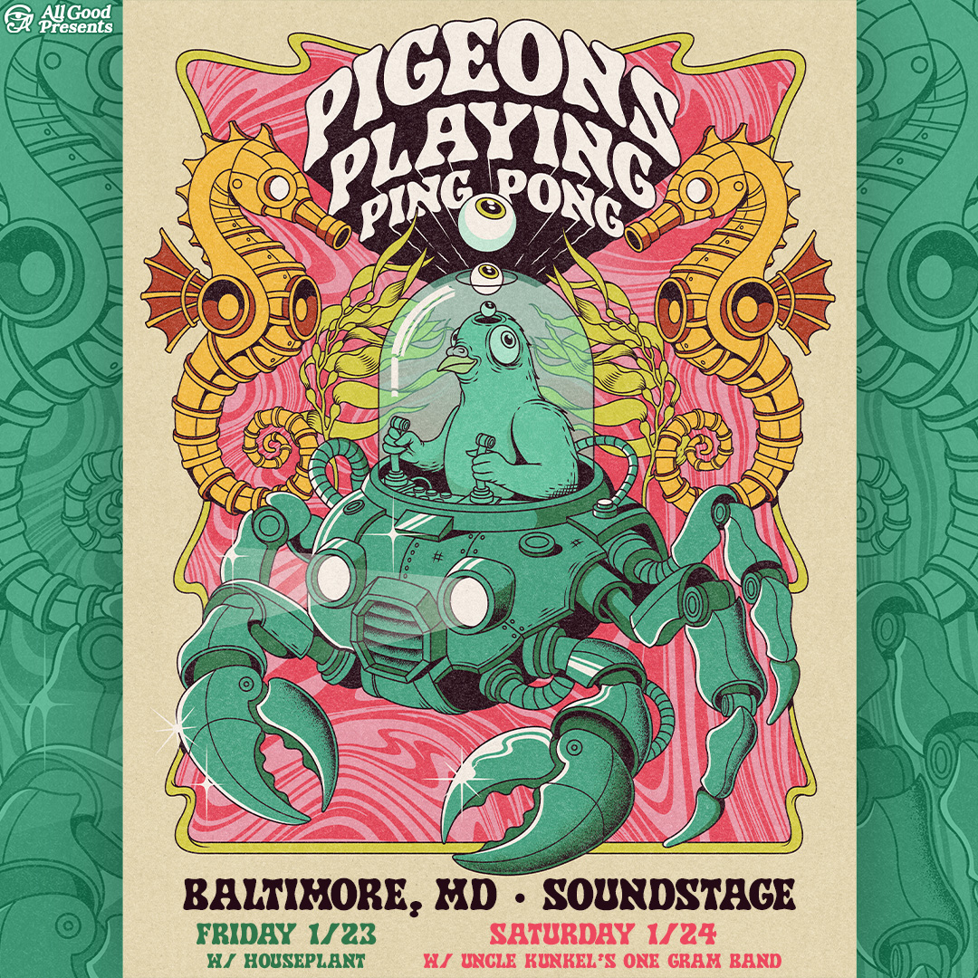 Pigeons Playing Ping Pong (Year Passes Will Not Be Accepted ...